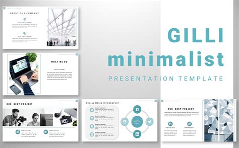 Gilli Minimalist Powerpoint Template 99345