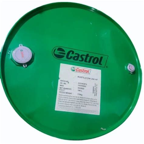 Castrol Rustilo Dw 250 Hf Y Dewatering And Corrosion Preventive Fluid