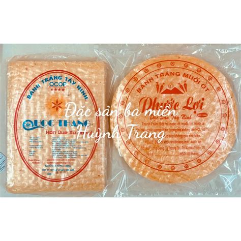 Gói 200gr Bánh Tráng Muối Ớt Tây Ninh Đặc Sản Tây Ninh Shopee Việt Nam