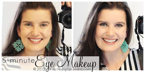Everyday Eye Makeup Video Tutorial Positively Splendid {crafts
