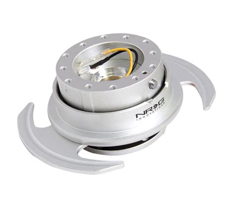 Nrg Quick Release Kit Gen 30 Silver Body Silver Ring With Handles