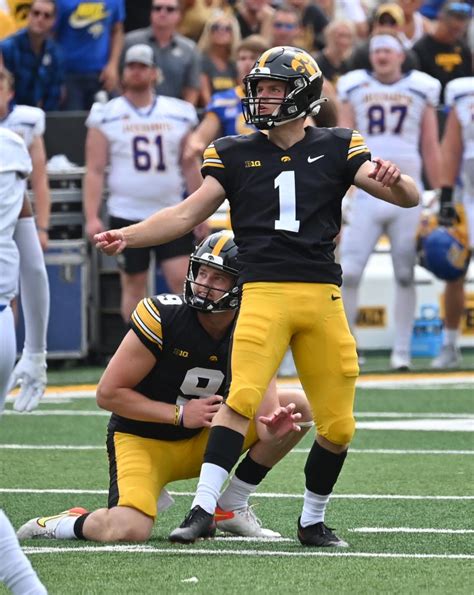 Iowa Kicker Aaron Blom Charged In Sports Betting Probe