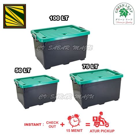 Jual Greenleaf Box Container Box Serbaguna Storage Container Kotak
