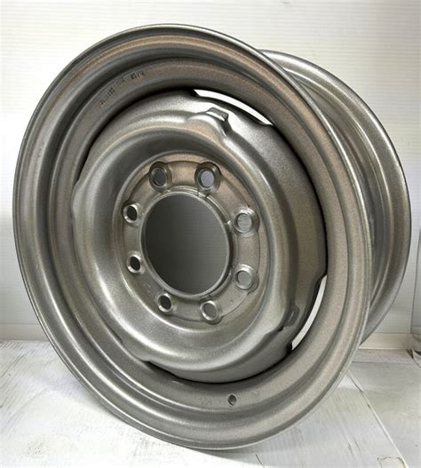 16 Inch 8 Lug Wheel Rim Fits 2500 Chevy Gmc Van 8008 Silver Wheels