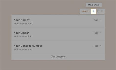 Can I Copy Or Drag A Group Of Questions Paperform Help Center