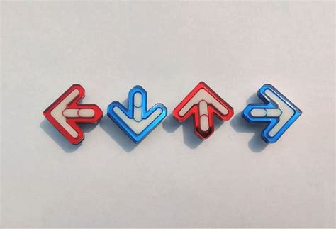 Ddr Arrow Pins Etsy