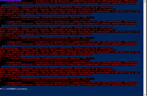 Critical Error Start Menu Isn T Working Well Try To Fix It The Microsoft Community