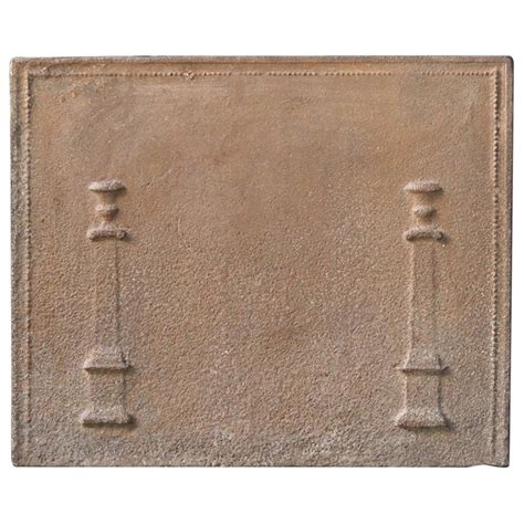 Antique French Neoclassical Pillars Of Freedom Fireback 18th 19th Century For Sale At 1stdibs