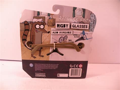 Cartoon Network Regular Show Rigby Roleplay Glasses New Sealed Package