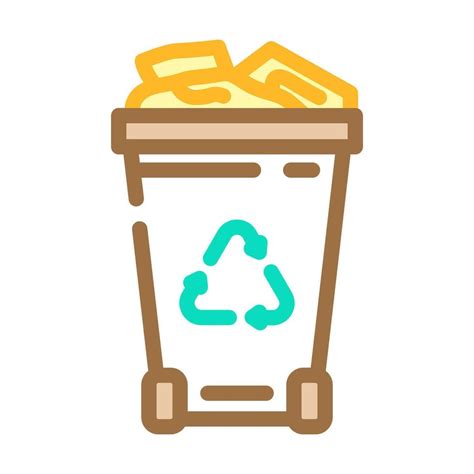 Recyclable Materials Color Icon Illustration 67664612 Vector Art At