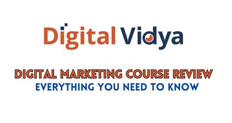 Digital Vidya Digital Marketing Course Review Truth Unveiled