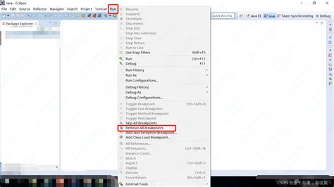 Eclipse取消所有断点eclipse关闭所有断点 Csdn博客