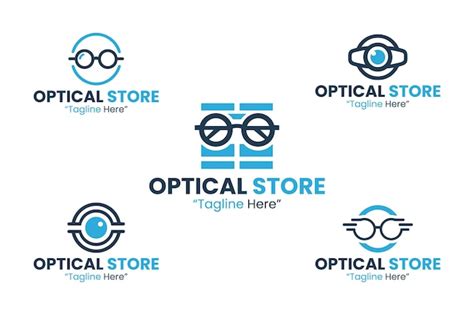 Premium Vector Optical Store Logo Collection