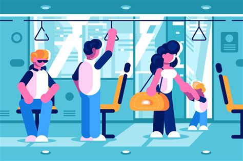 Passengers Inside The Bus Beautiful Design Assets