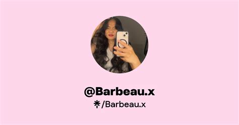 Barbeaux Instagram Tiktok Linktree