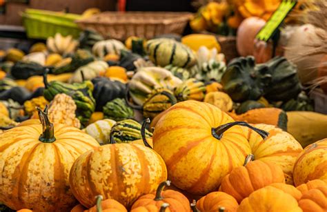Labu Kecil Dan Labu Dijual Di Pasar Foto Stok Unduh Gambar Sekarang Diskon Fotografi