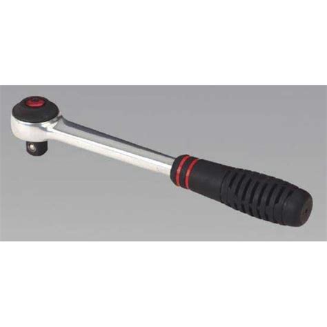 Sealey Ak968 Ratchet Wrench Cranked Handle 12”sq Drive Uktools