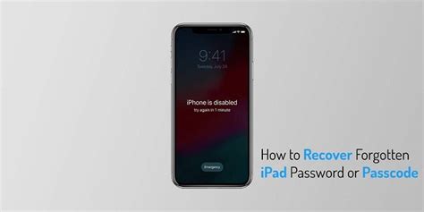 How To Recover Forgotten Ipad Password Or Passcode By Martinmia075