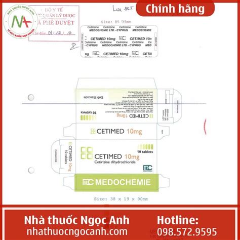 Thuốc Cetimed 10mg Bầu Uống được Không Giá Bao Nhiêu Mua ở đâu