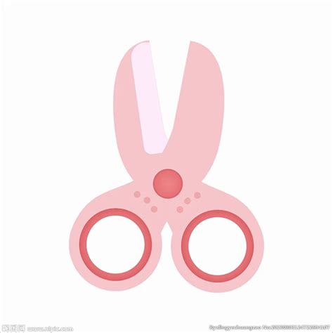 卡通剪刀 花瓣网