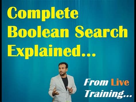 Discover The FULL Boolean Search String Secrets Requirement Understanding IT Role