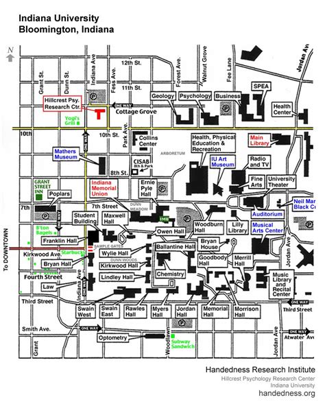 Indiana University Southeast Campus Map Southeast Neighborhood