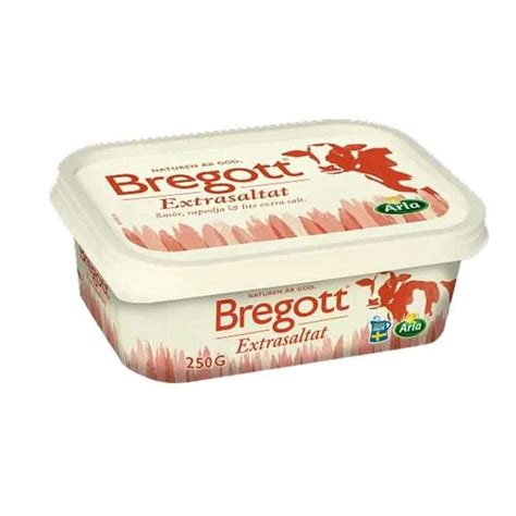 Spreadable Butter Bregott® Extra Salty 250 G • Nordic Temptations