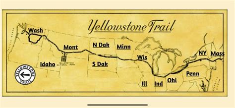 Yellowstone Trail Map Your Guide To The Best Spots
