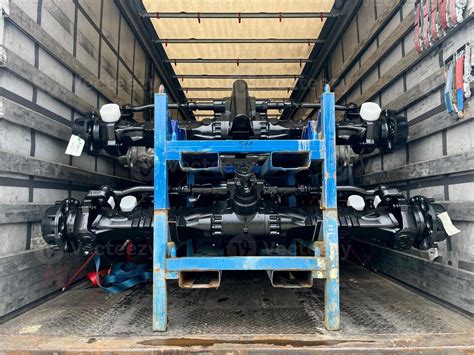 Cargo Transportation Of Driving Driven Axles In A Semi Trailer Truck