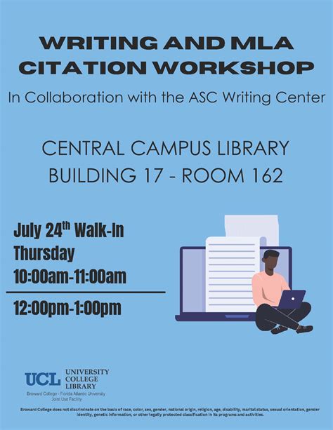 writing and mla citation workshop
