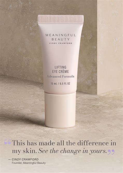 Lifting Eye Crème Meaningful Beauty®