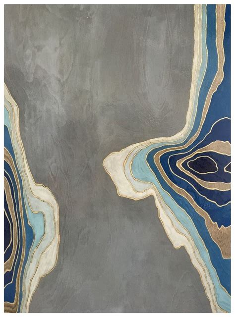 Indigo Islands By Karen Ruane Sale Artwork What Is An Artist Forest Mural