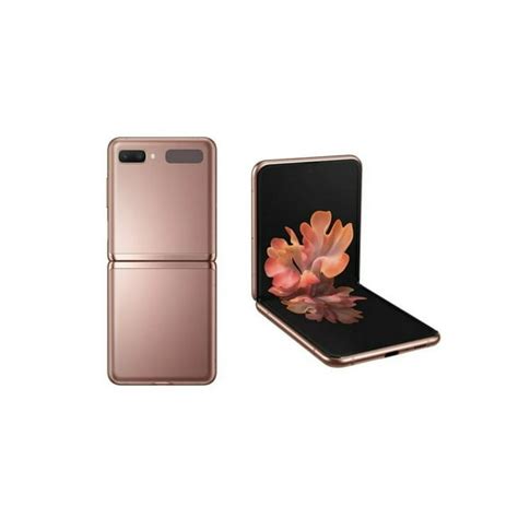 Restored Samsung Galaxy Z Flip 4 5g F721u 128gb T Mobile Pink Gold