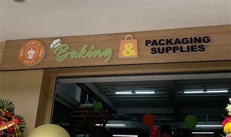 Cebus Best Baking And Packaging Supplies Cebu City
