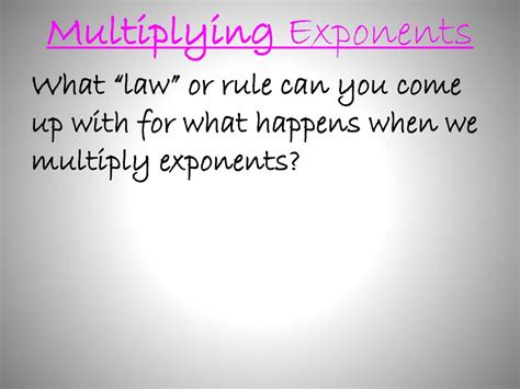 Ppt The Laws Of Exponents Powerpoint Presentation Free Download Id