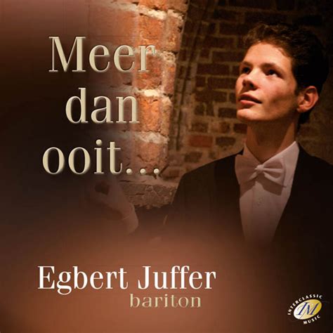 Cd Egbert Juffer Meer Dan Ooit Orgel Center Roosendaal