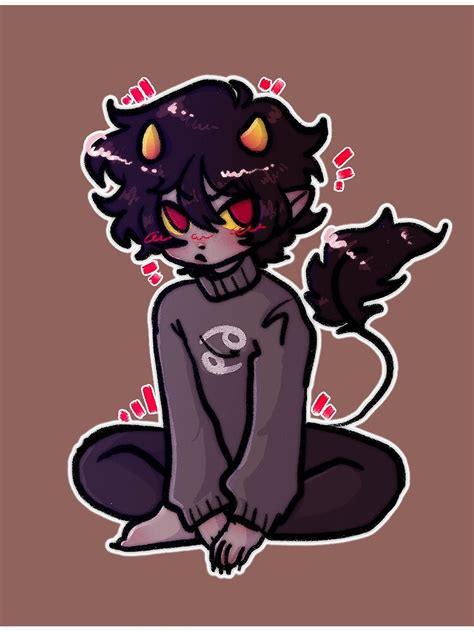 Karkat Vantas Fanart Karkat Vantas Dressed In Angel Dusts Poison