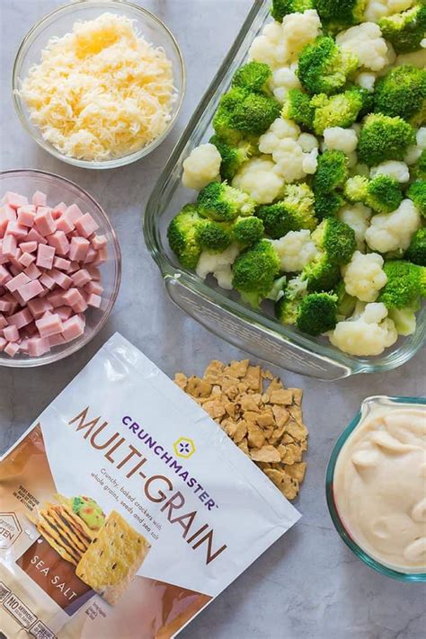 Healthy Broccoli Casserole Recipe With Ham Leelalicious