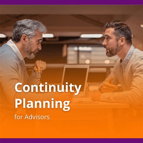 Continuity Planning For Advisors