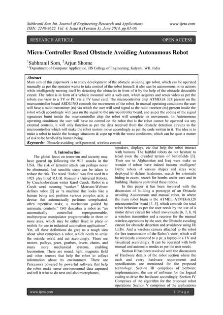 Autonomous Vacuum Cleaning Robot Pptx Home Appliances Home And Garden