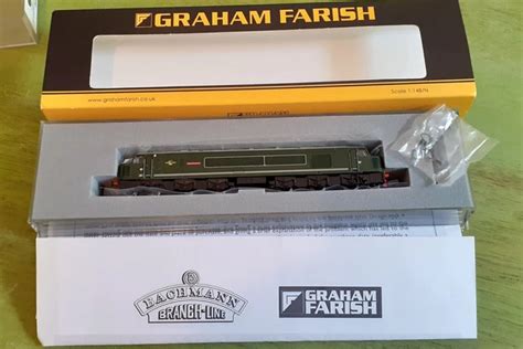 Graham Farish 371 202 N Gauge Class 44 Diesel D7 Ingleborough Br Green Lc 19038 Picclick Au