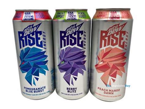 Review Mtn Dew Rise Energy