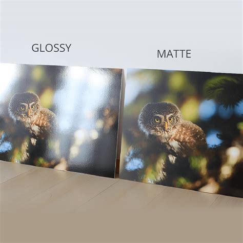 Matte Vs Glossy Photo Example Glossy Vs Matte Photo Prints Which Is