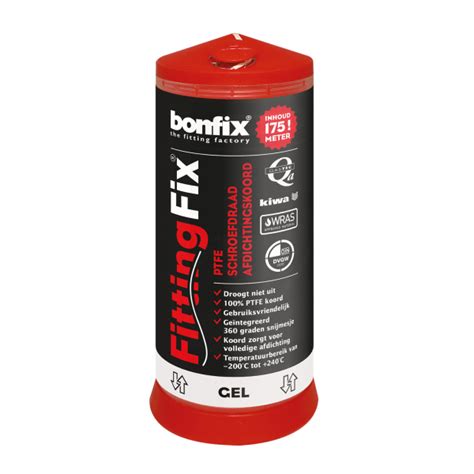 Bonfix Fittingfix Afdichtingskoord Pvcbuis