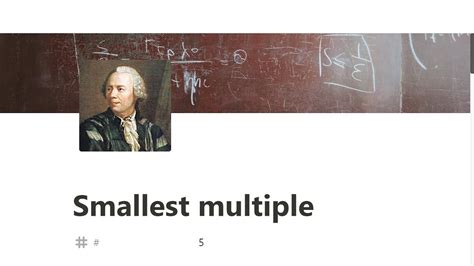 005 Smallest Multiple Project Euler Challenge Javascript
