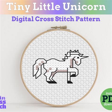 Unicorn Cross Stitch Etsy