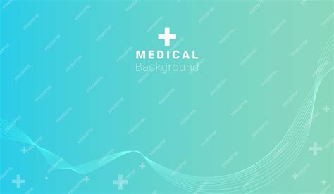 Premium Vector Medical Background Inscription And Medical Cross On An