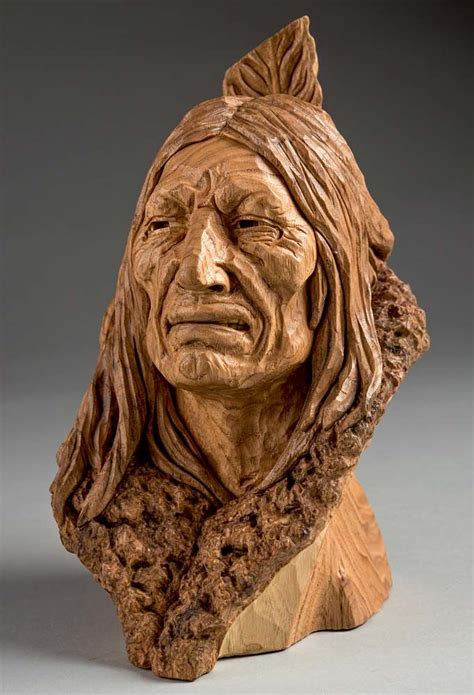 Native American Wood Carving
