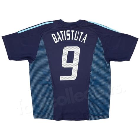 Retro Vintage Argentina Away Jersey 2002 2003 Batistuta