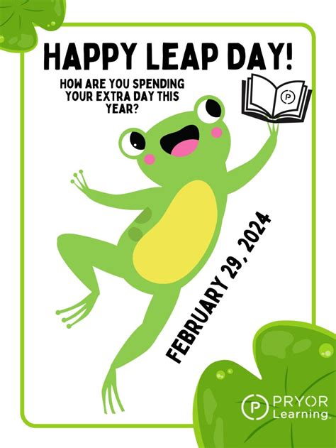 Pryor Learning Celebrates Leap Day Pryor Learning Posted On The Topic